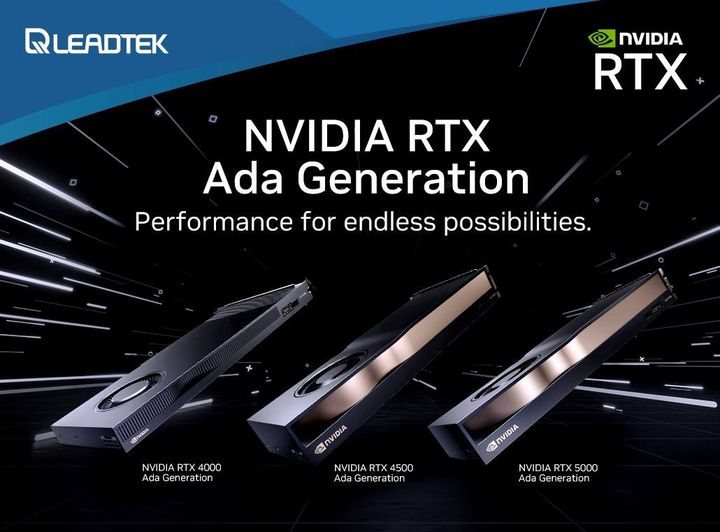 The new LEADTEK NVIDIA RTX 5000, RTX 4500 and RTX 4000 ADA LOVELACE ...