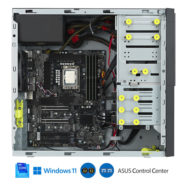 Máy trạm Workstation ASUS E500 G9 WOCPU/WOM/WOS/750W/ĐEN (90WS0052 ...